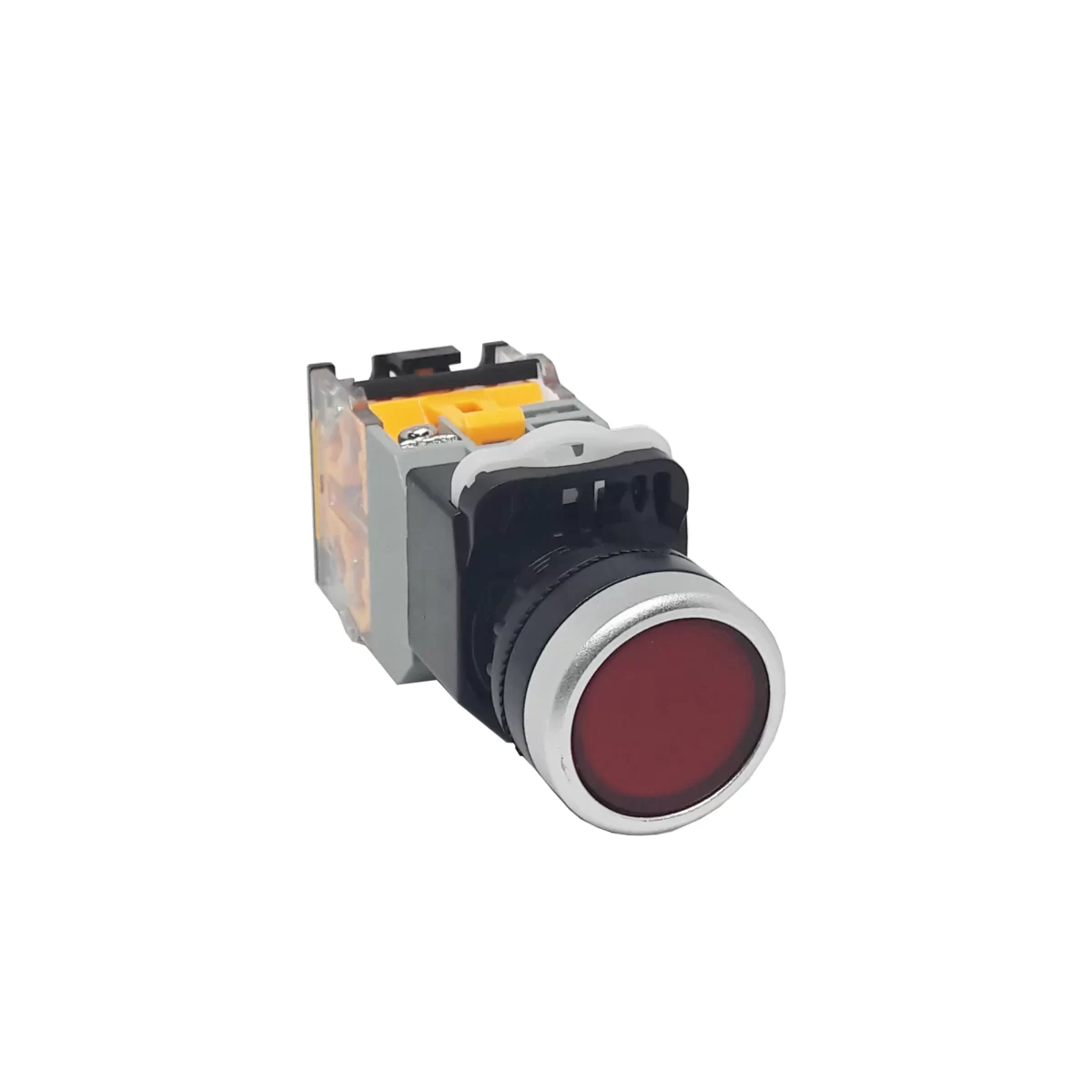 PUSH BUTTON FIXED CONTACT 22MM LED SPRING RETURN / LA22C-11D – DV ...
